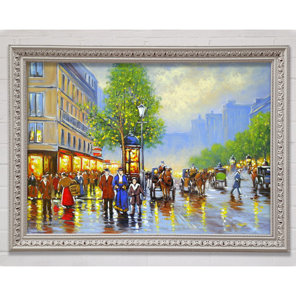 Rosalind Wheeler Old Town Reflections - Single Picture Frame Print | Wayfair.co.uk